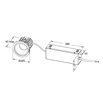 LEDme Pro ED 33 | WAC Architectural